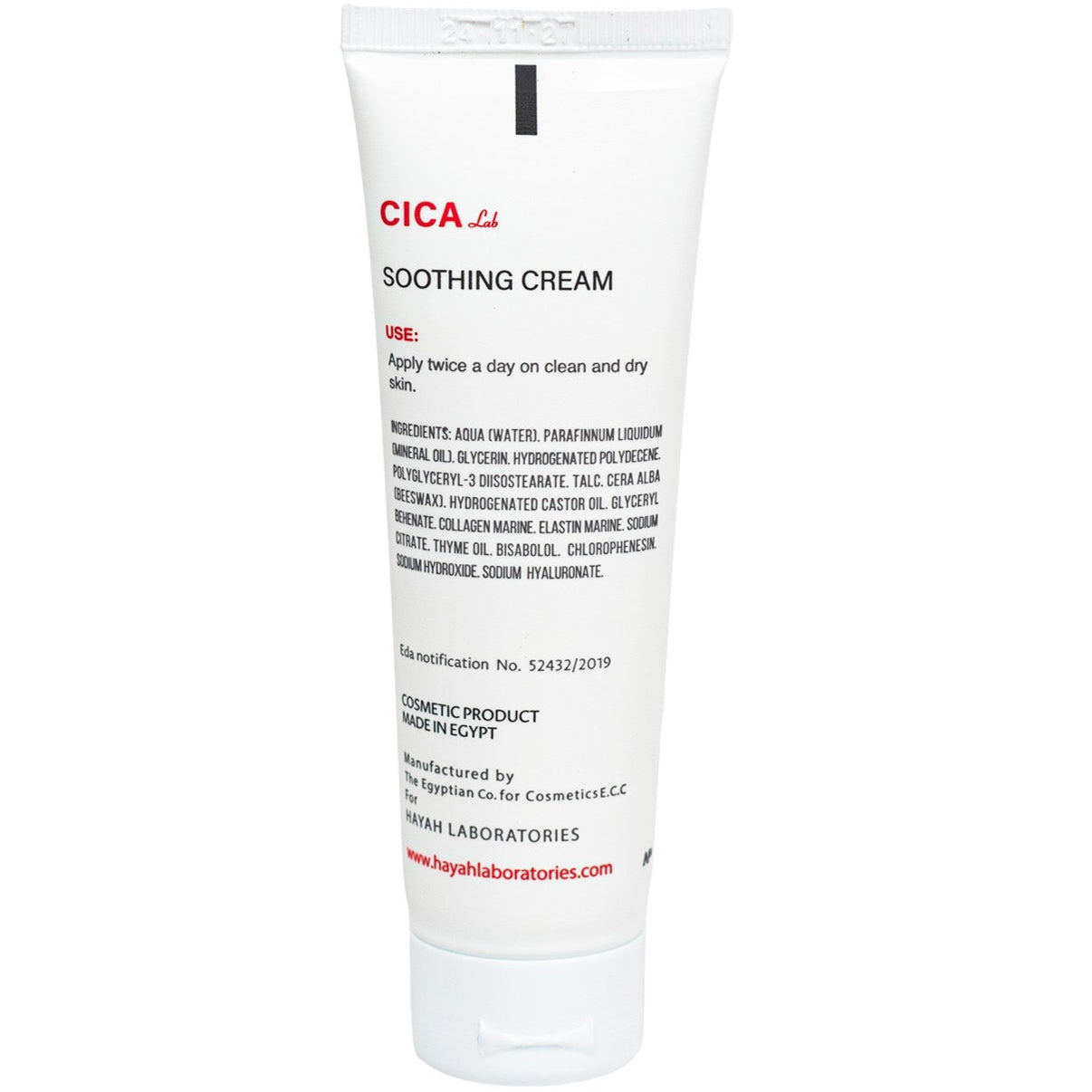 CICA Lab soothing Cream 50 ml – Hayah Laboratories