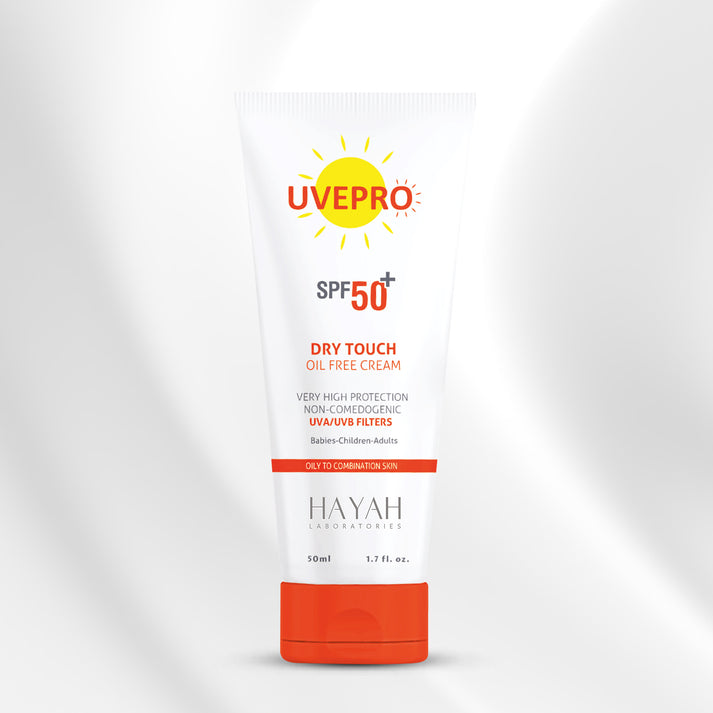 UVEPRO Dry Touch Oil Free Cream SPF 50+ 50ml – Hayah Laboratories