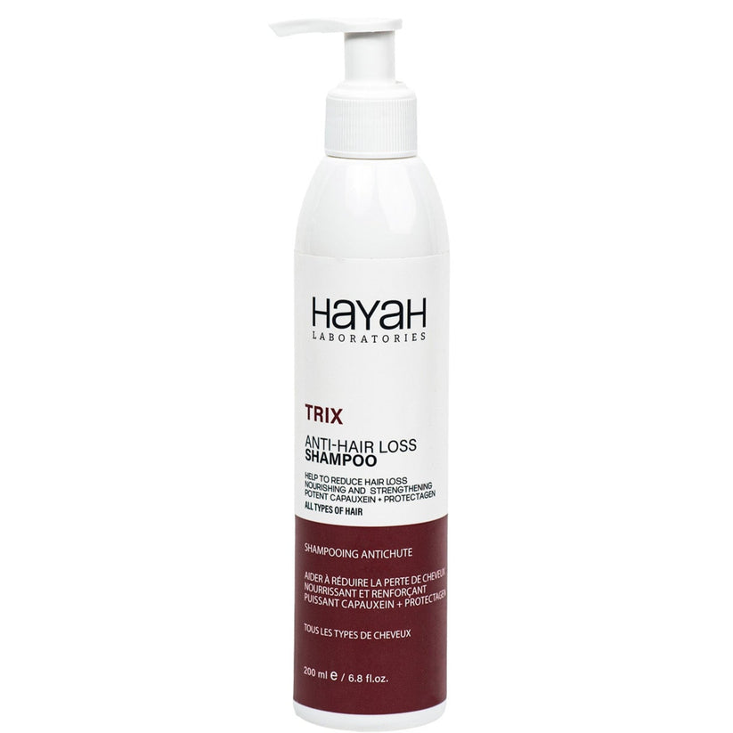 Trix Anti Hair loss Shampoo 200 ml – Hayah Laboratories