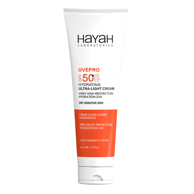 UVEPRO Hydrating ultra light cream SPF50+ 50 ml – Hayah Laboratories