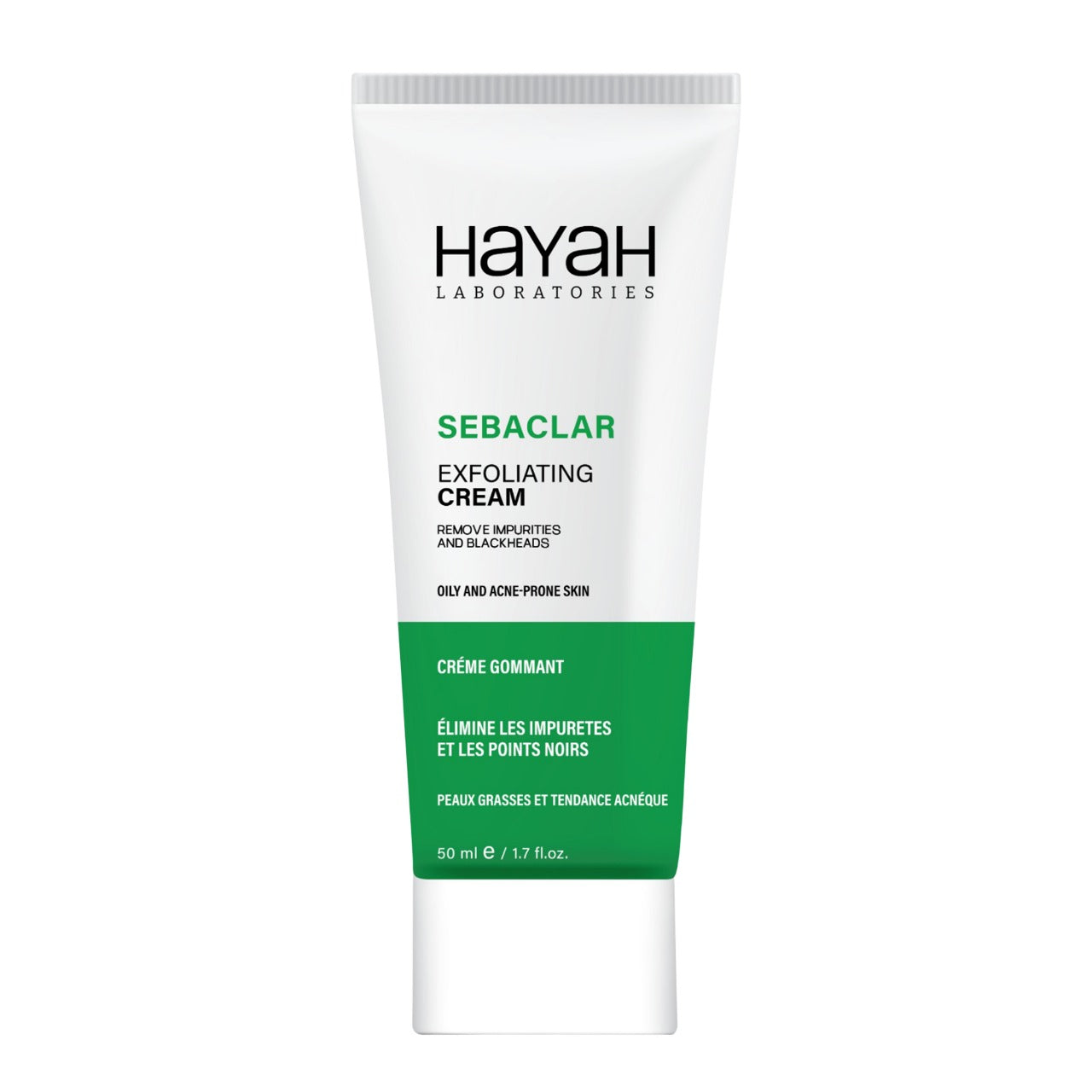 SEBACLAR Exfoliating Cream 50 ml – Hayah Laboratories